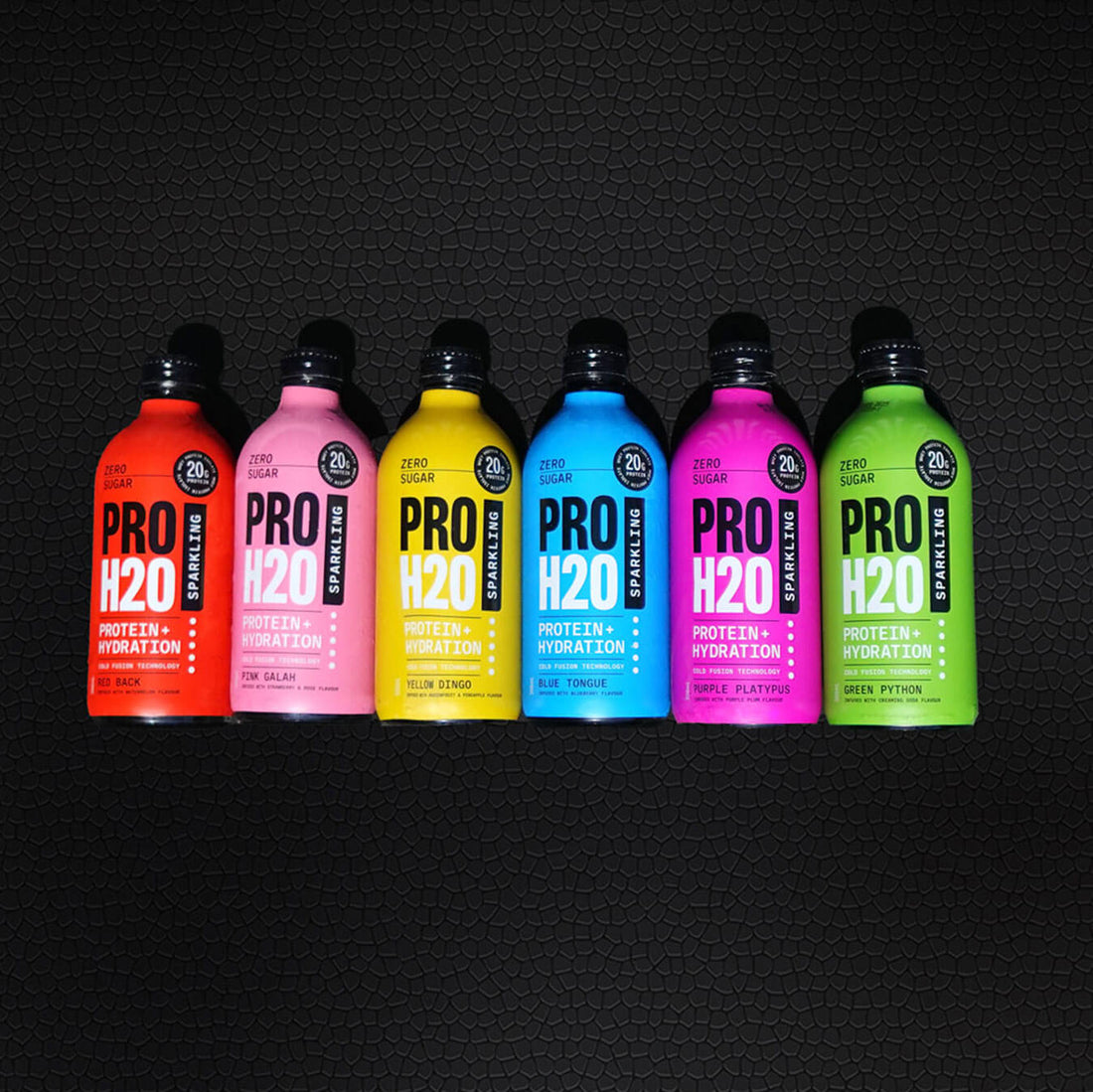 PROH2O Variety Pack: Sparkling Protein Water Mixed Flavours