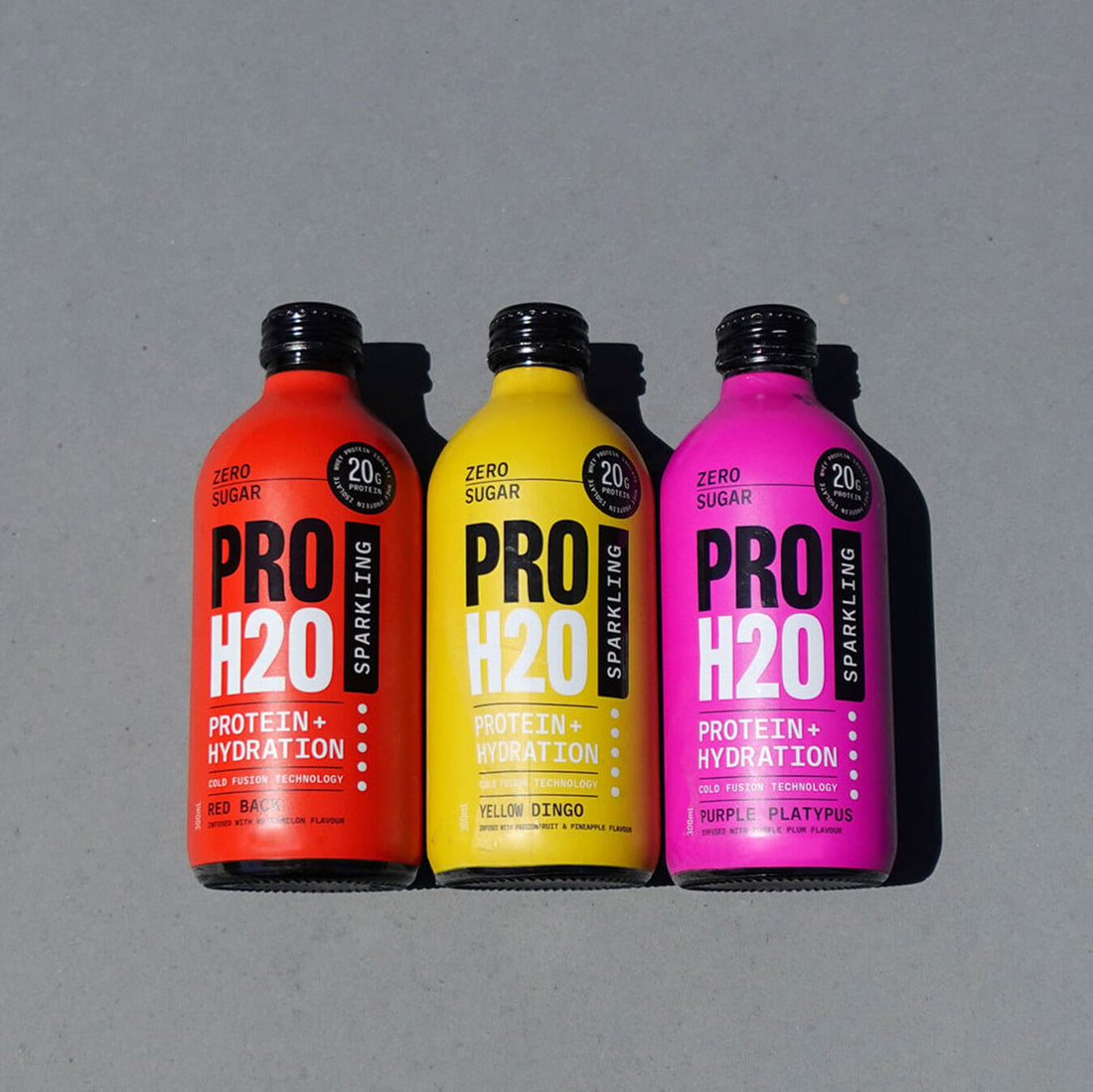 PROH2O Variety Pack: Sparkling Protein Water Mixed Flavours